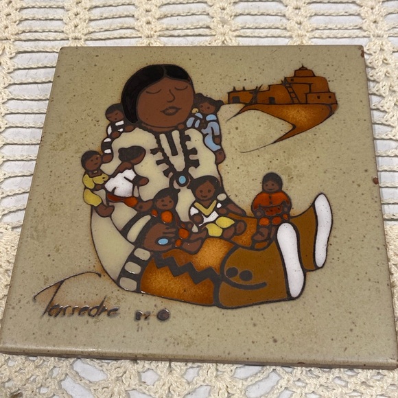 Teissedre | Art | Vintage Cleo Teissedre Pueblo Storyteller Ceramic ...